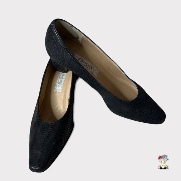Rangoni of Florence | Shoes | Rangoni Of Florence Heels Black Pebble ...